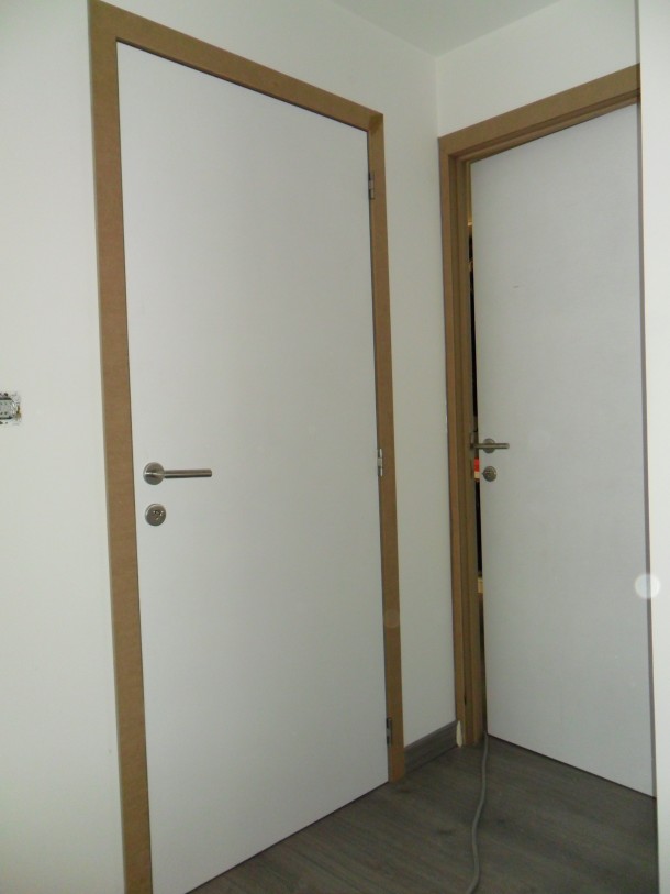 Porte coupe-feu à peindre RF30 - Serrure 1 point | Portes Intérieures.be